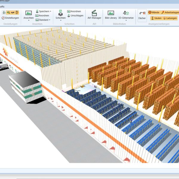Galerie für CLAAS Videos - CLASS Warehouse Layout and Simulation